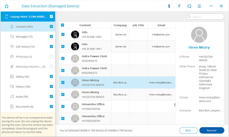 How to Recover Contacts from Android Device with Broken Screen