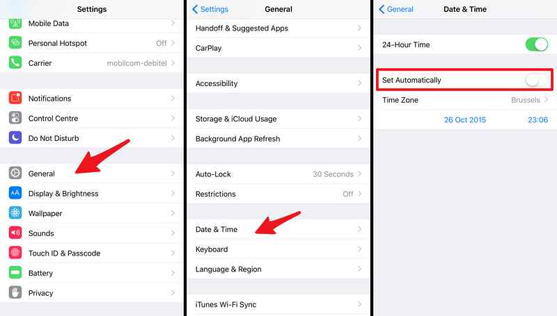 How To Fix IPhone Automatically Change Time Zones Issue